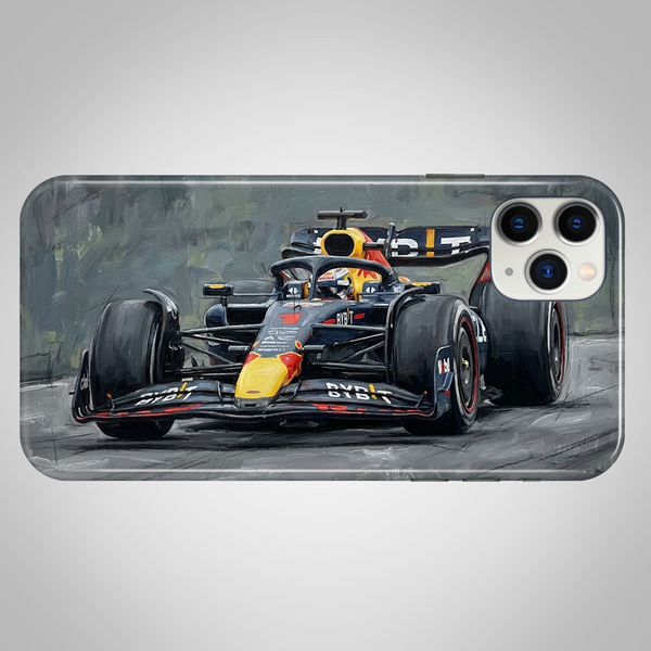Max Verstappen Red Bull Racing F1 Car Phone Case | KK Automotive Art